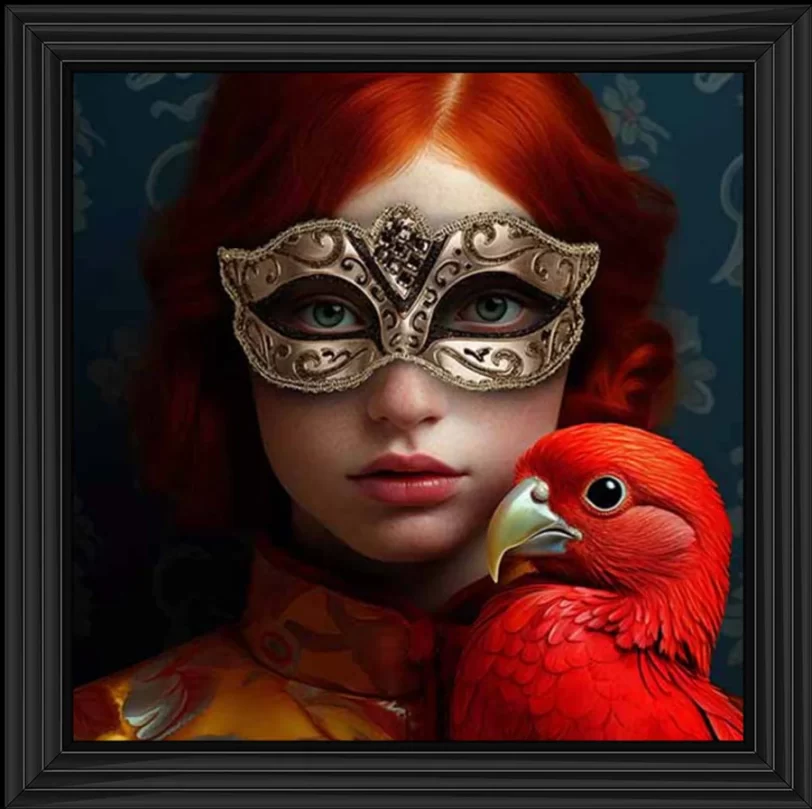 A masquerade Ball Picture - Norwich Art